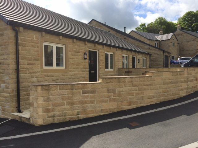 Pitched Faced Walling - Whitehall Stone Sales
