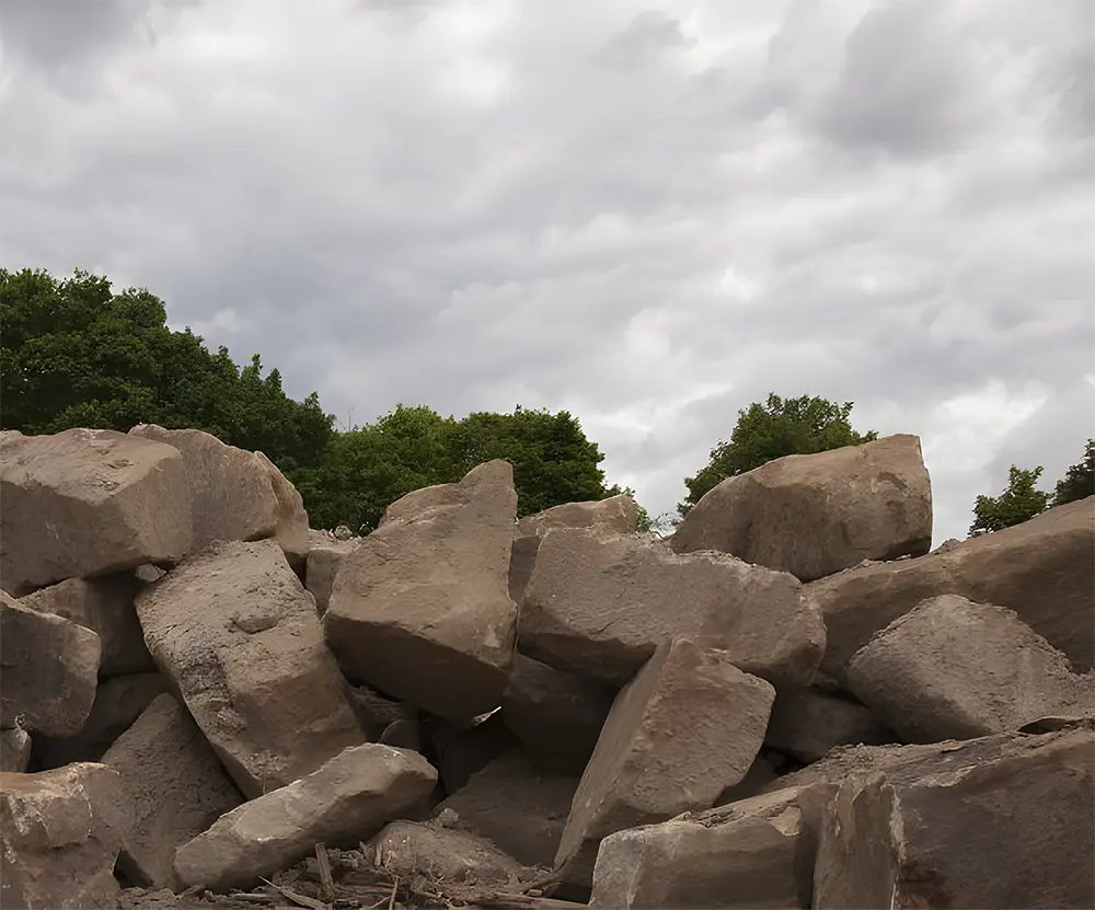 Riven Paving Process - Whitehall Stone Ltd